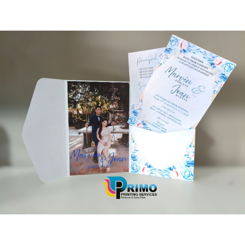 Trifold Invitation Card / Wedding Invitation Card / Birthday Invitation ...