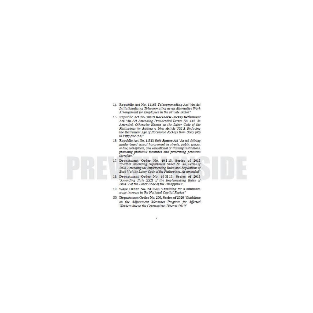 The Labor Code of the Philippines (Codal) (2025) by CBSI Editorial ...