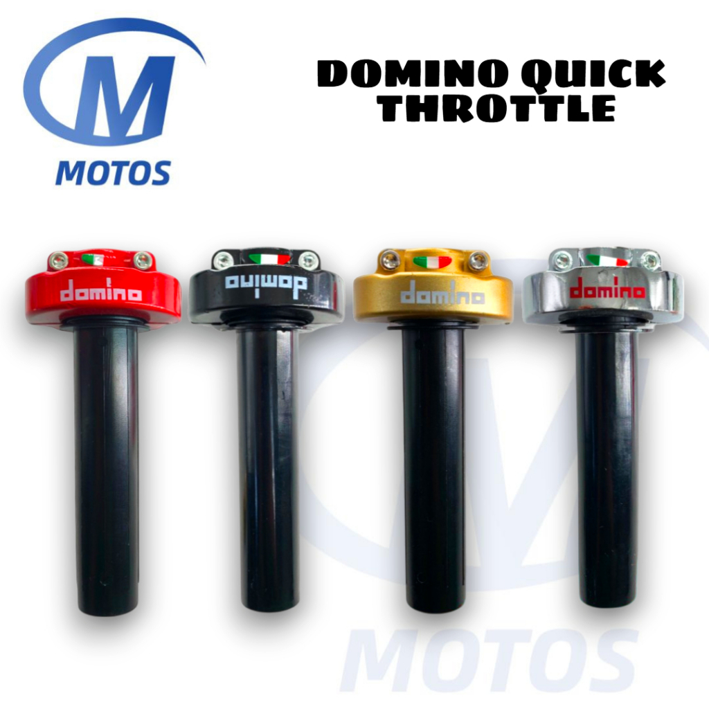 MOTOSPH MOTORCYCLE DOMINO QUICK THROTTLE UNIVERSAL HEAVY DUTY ALUMINUM ...