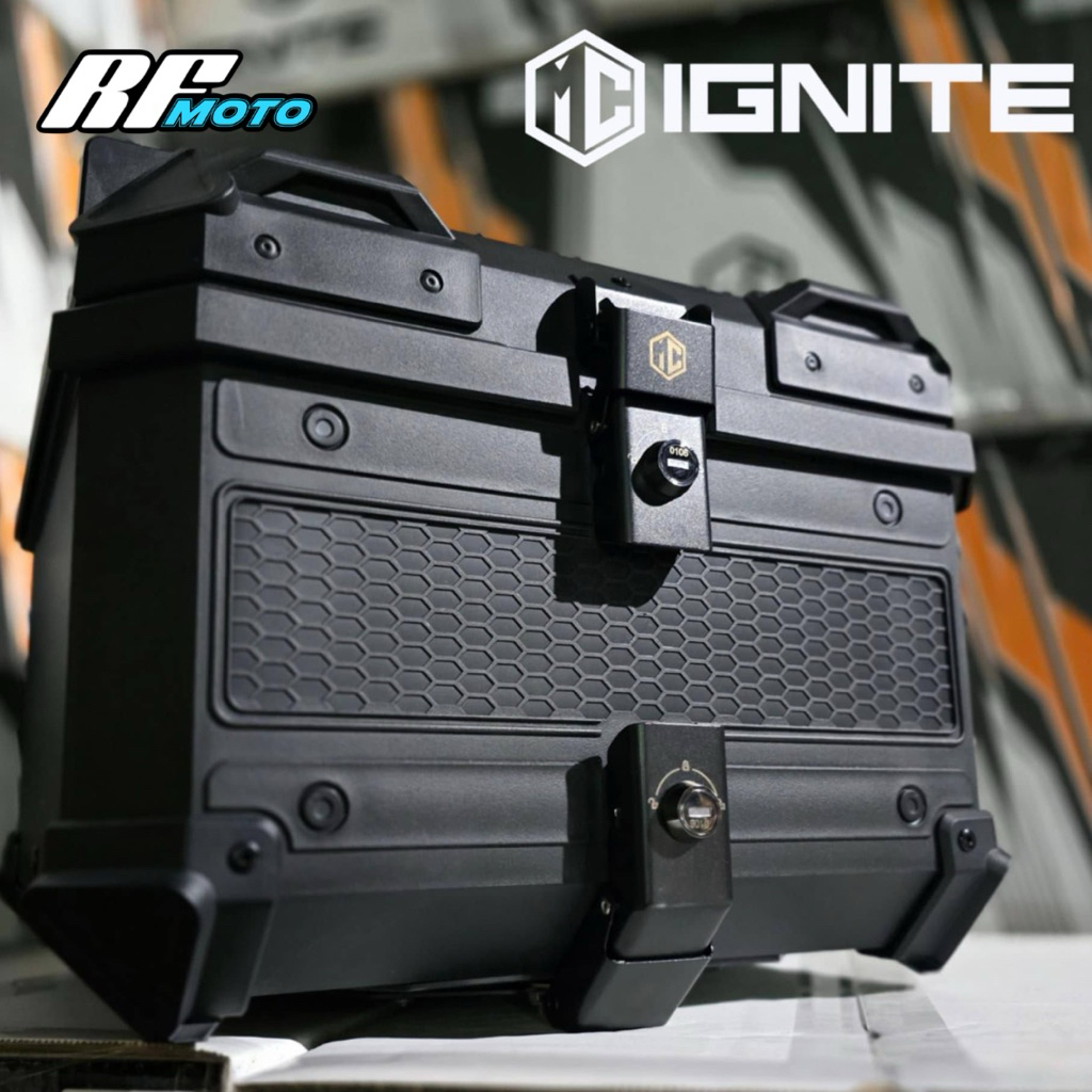 MG IGNITE 45L HARD PLASTIC TOP BOX Promo wth Freebies | Shopee Philippines
