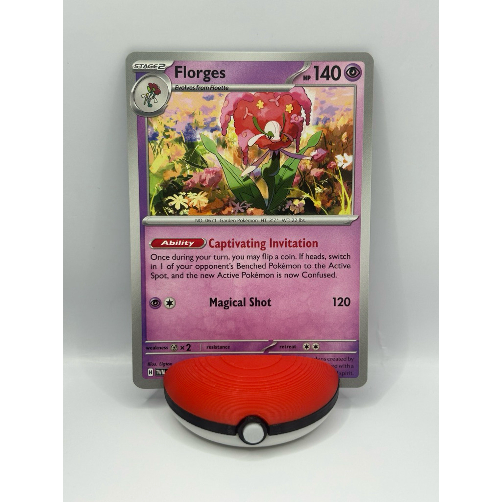 Pokemon TCG: Florges - 088/167 - SV06: Twilight Masquerade | Shopee ...