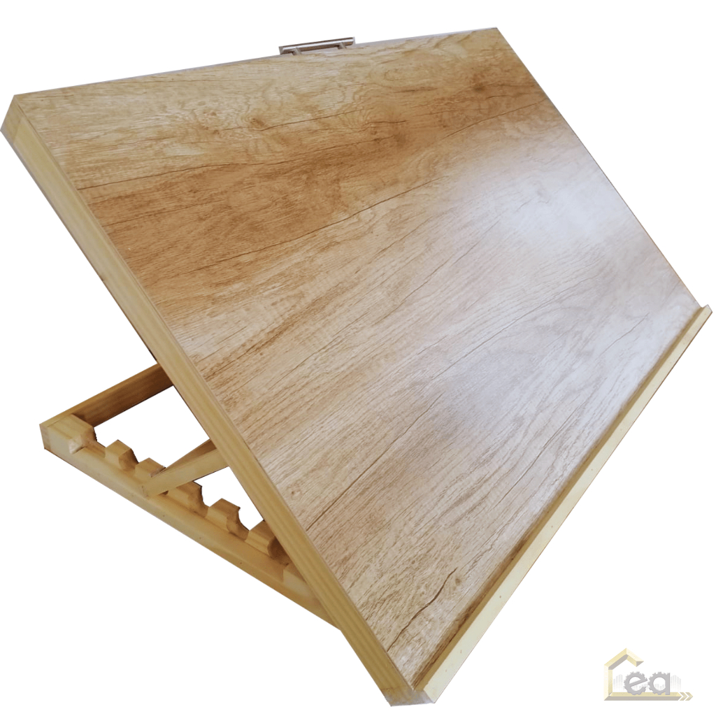 CEA Portable Drawing/Drafting Table Board | Laminated Natural Wood for ...
