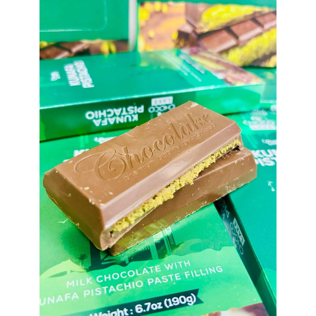 Fix Chocolatier Chocolate Dubai (IMPORTED KUNAFA PISTACHIO) | Shopee ...