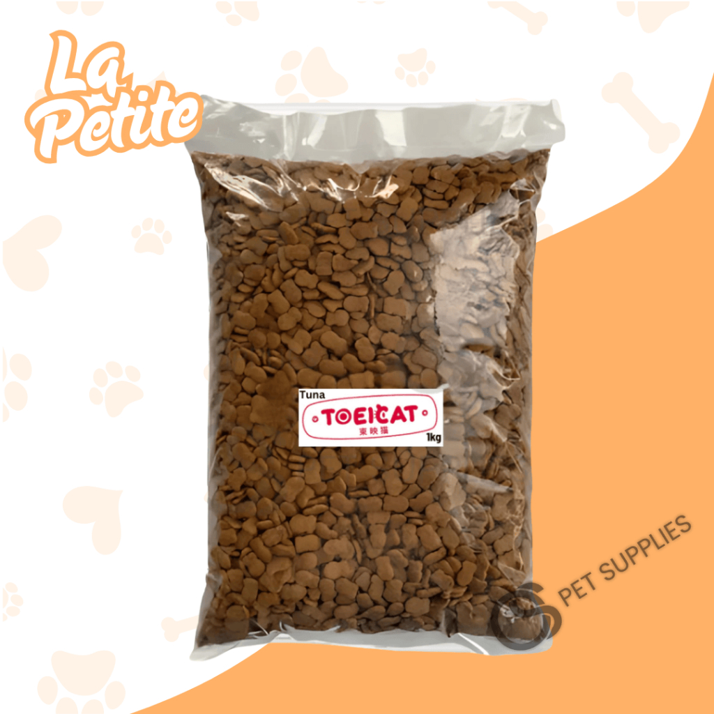 LA PETITE Toei Cat Food Repack - 1kg of Delicious Tuna-Flavored Dry Cat ...