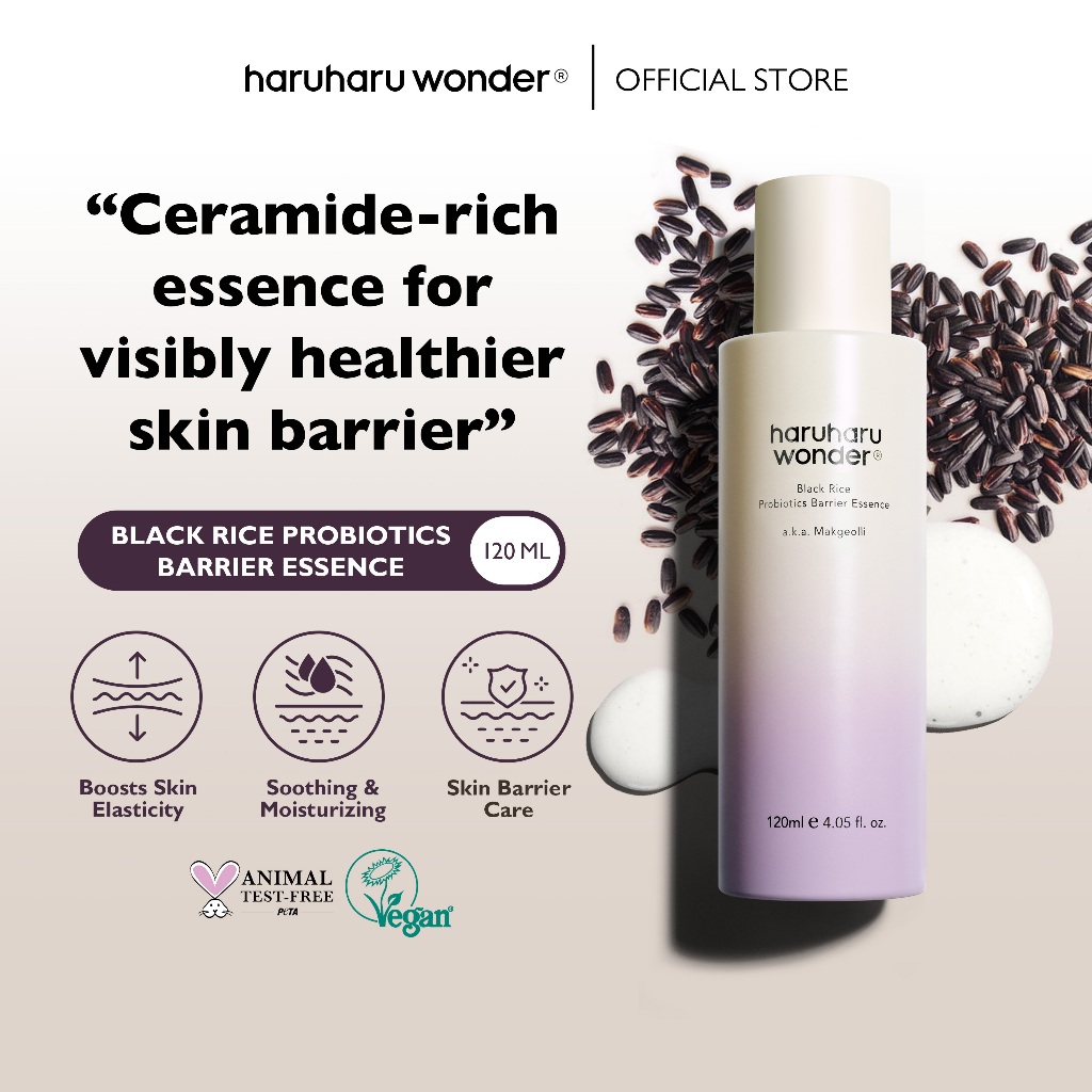 haruharu wonder Black Rice Probiotics Barrier Essence | Shopee Philippines