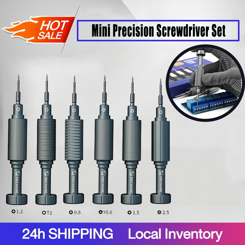 Mechanic MORTAR 6 in 1 Set Mini Precision Screwdriver Set Opening ...