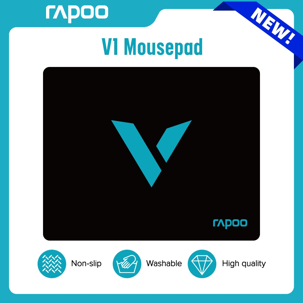 Rapoo V1 | V2 | V3 | V5 Gaming Mouse Pad (Black) | Shopee Philippines