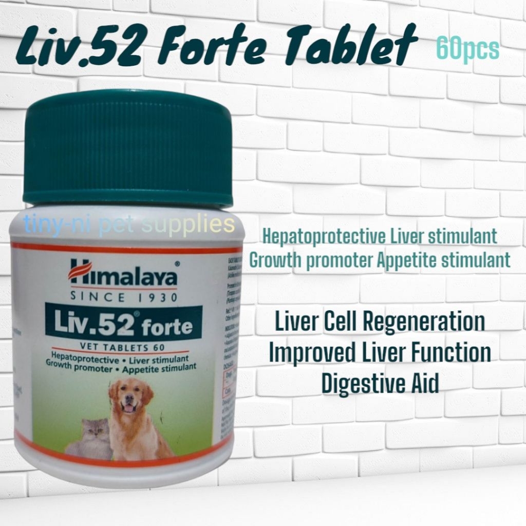 Liv.52 Forte Tablet for Dog and Cat|Sold per Tablet Liver Pr0tection ...