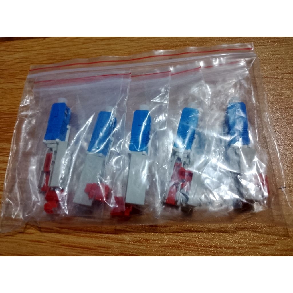 SC CONNECTOR 5pcs/10pcs Butterfly fiberhome V3 | Shopee Philippines