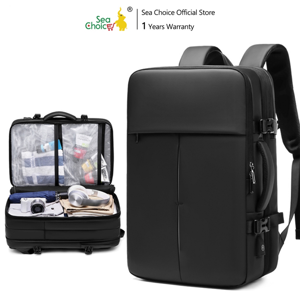 SeaChoice Expandable Wet Dry Depart Travel Backpack Bag fit 17.3In ...