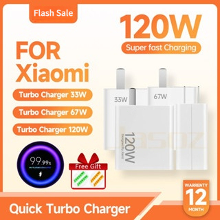 xiaomi120W Charger Poco 33w 67W Turbo Phone Charger Fast Charging 6A ...