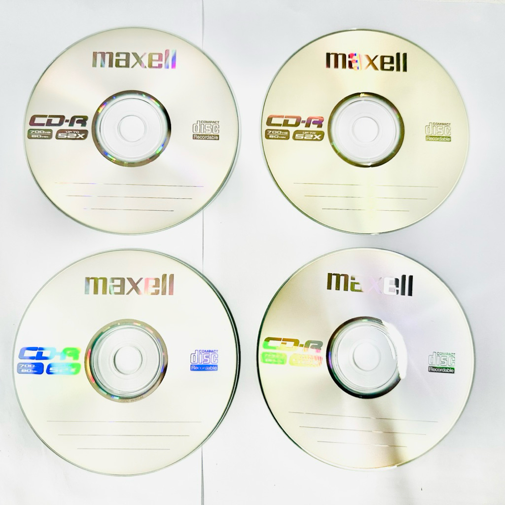 Maxell CD-R 700MB 80min 52x Recordable Disc | High-Speed Blank CD for ...