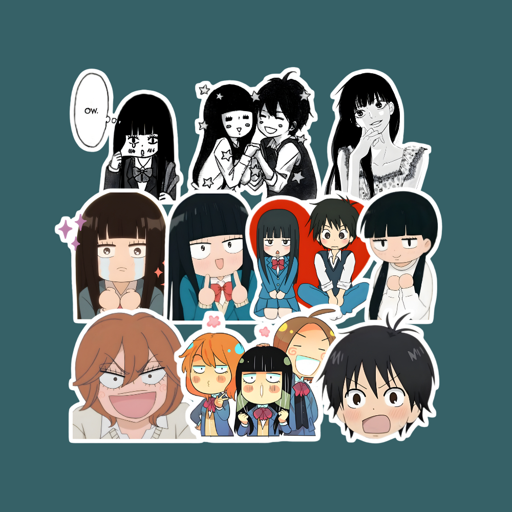 Kimi ni Todoke Stickers | Laminated Waterproof Vinyl Stickers | Shopee ...