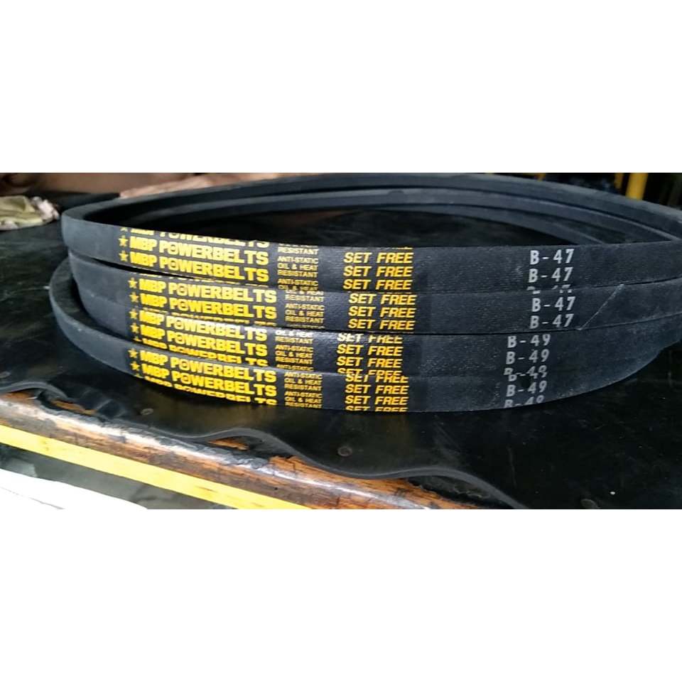 Mitsuboshi V Belt Fan Belt Type A & B A-31 to A-80 B-31 to B-80 Anti ...