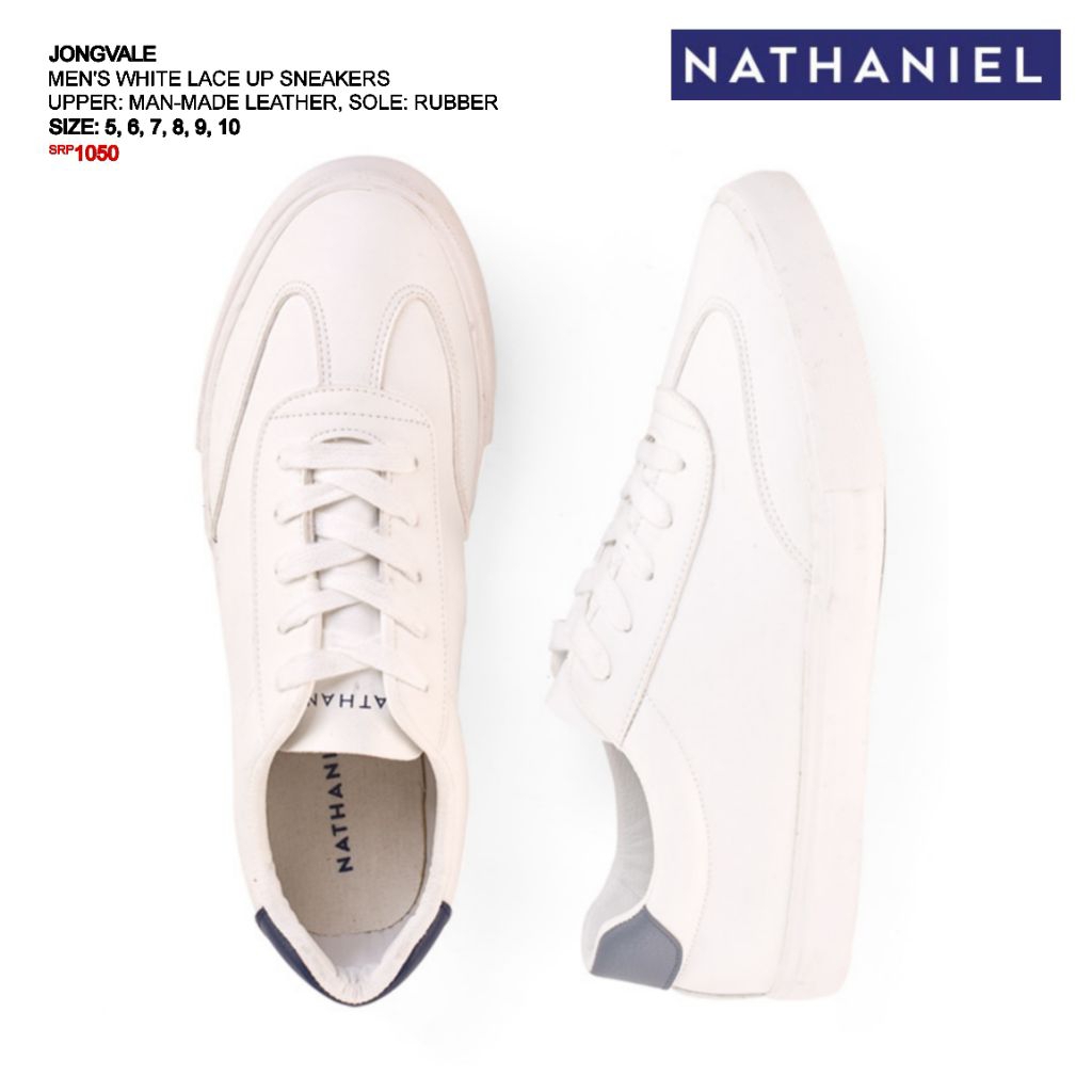 NATHANIEL Lifestyle Sneaker Shoes for Men: Jongvale | Shopee Philippines