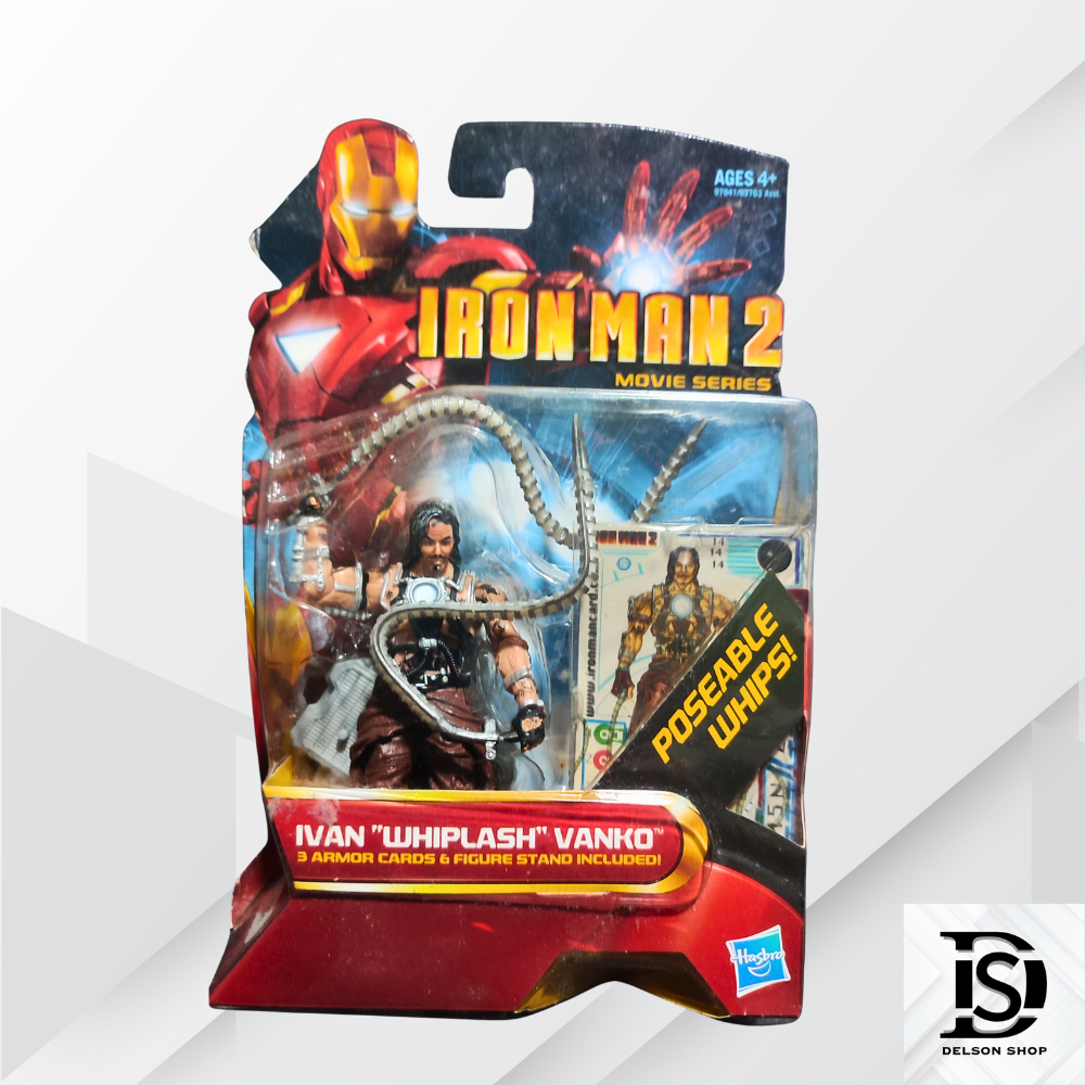 Iron Man 2 Ivan WHIPLASH Vanko Poseable Whips | Shopee Philippines