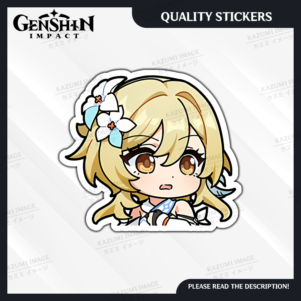 Lumine | Traveler - Genshin Impact Emoji Stickers | Shopee Philippines