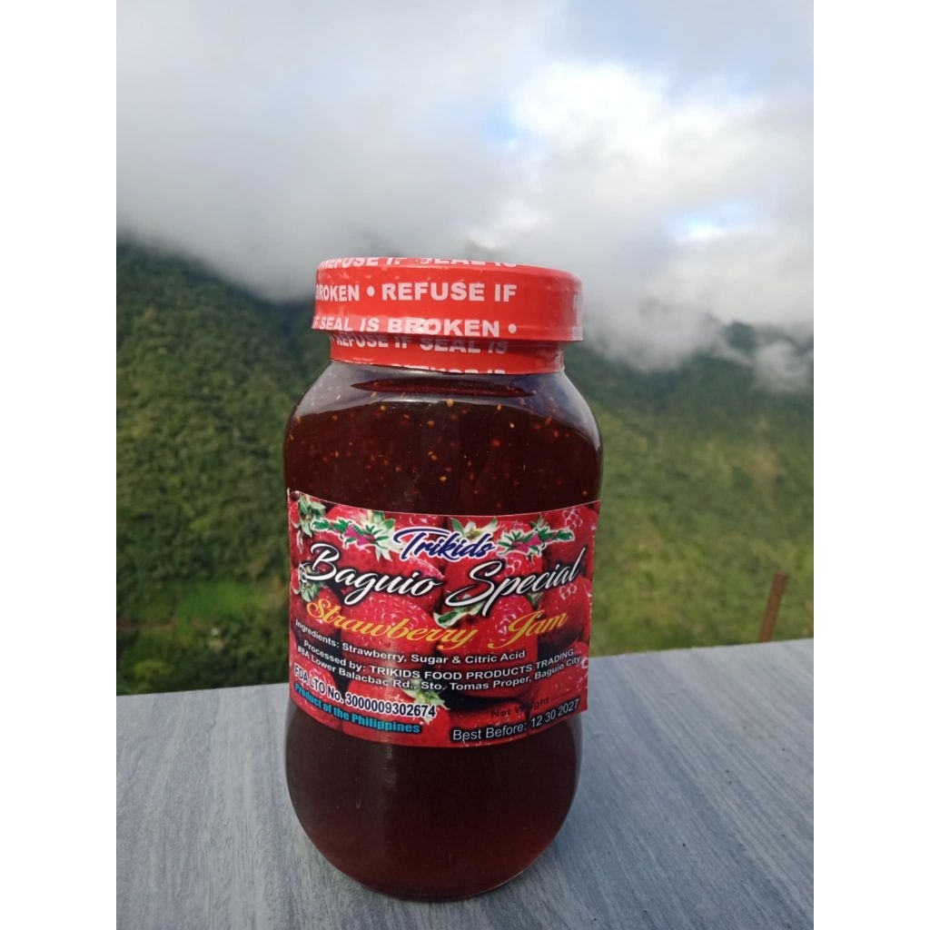 Baguio Special Strawberry Jam Spread (syrup) | Shopee Philippines