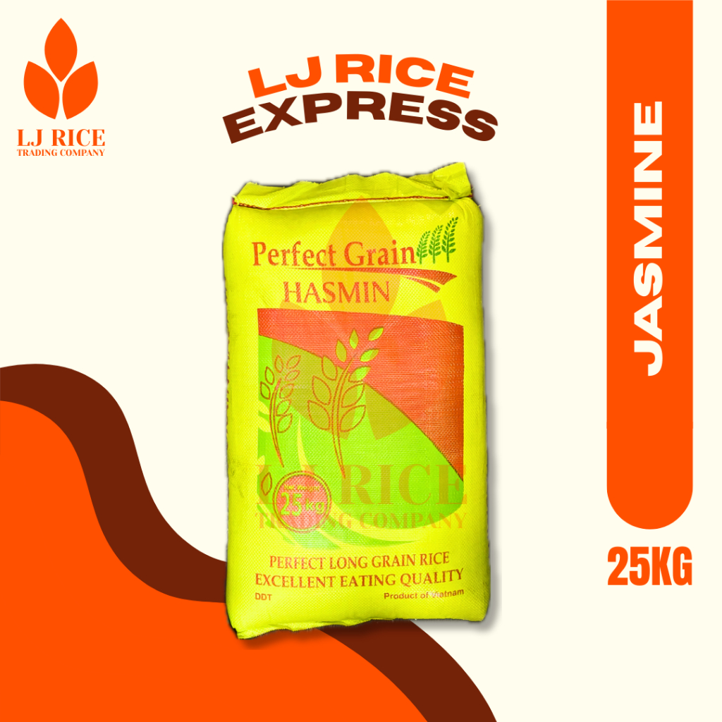 Perfect Grain Hasmin Yellow, 90% Whole Grain White Jasmine Rice Bigas ...