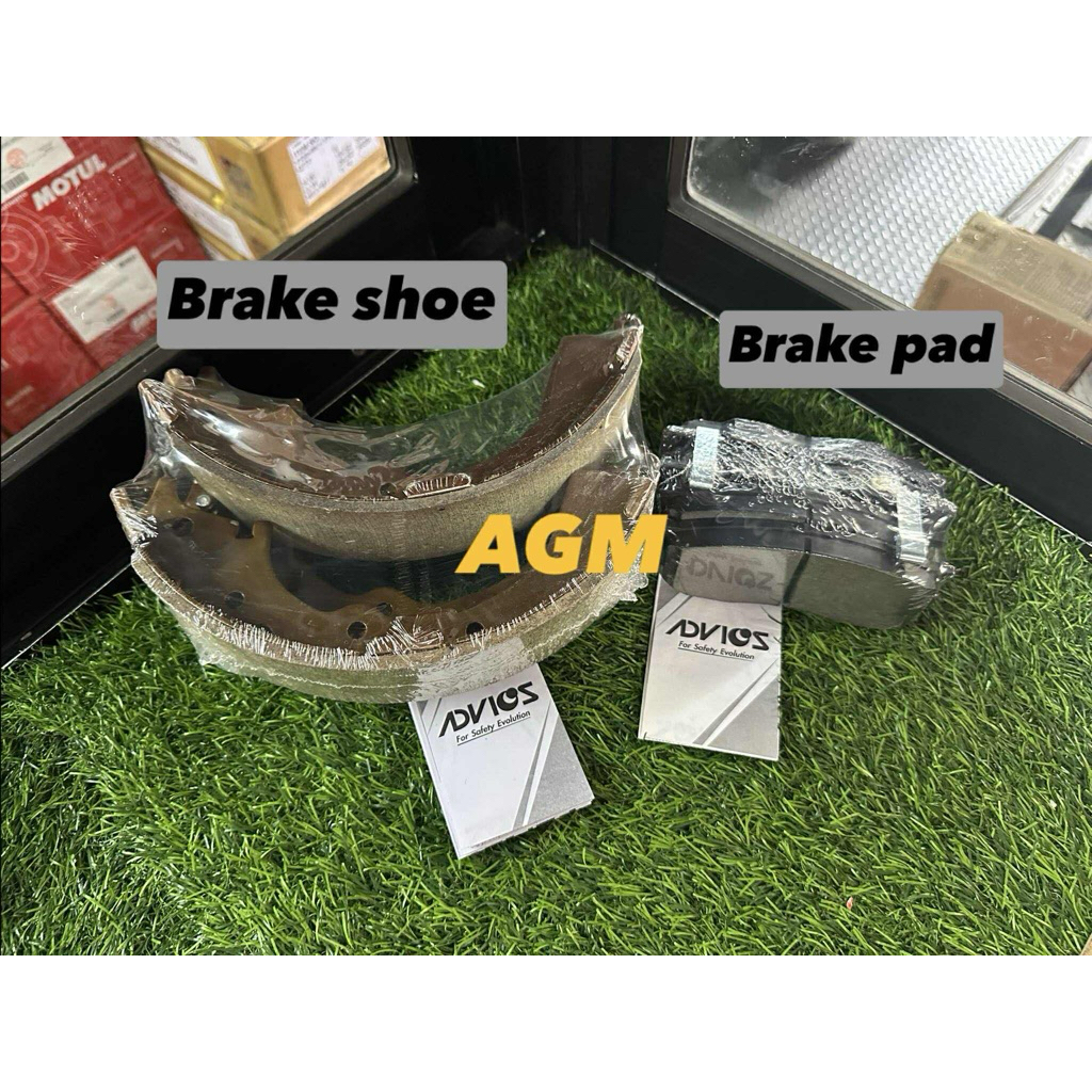 Toyota Revo Brake Pad and Brake Shoe (Advics/Aisin) | Shopee Philippines