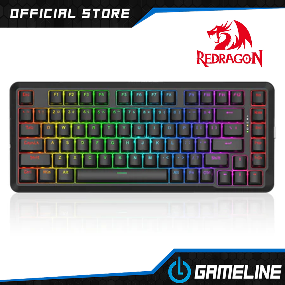 Redragon K713-RGB-Pro Stormrazor Pro RGB Tri-Mode Mechanical Gaming ...