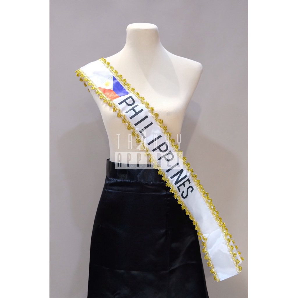UNITED NATION FULL SASH - ON HAND (Adjustable length can cut into half ...