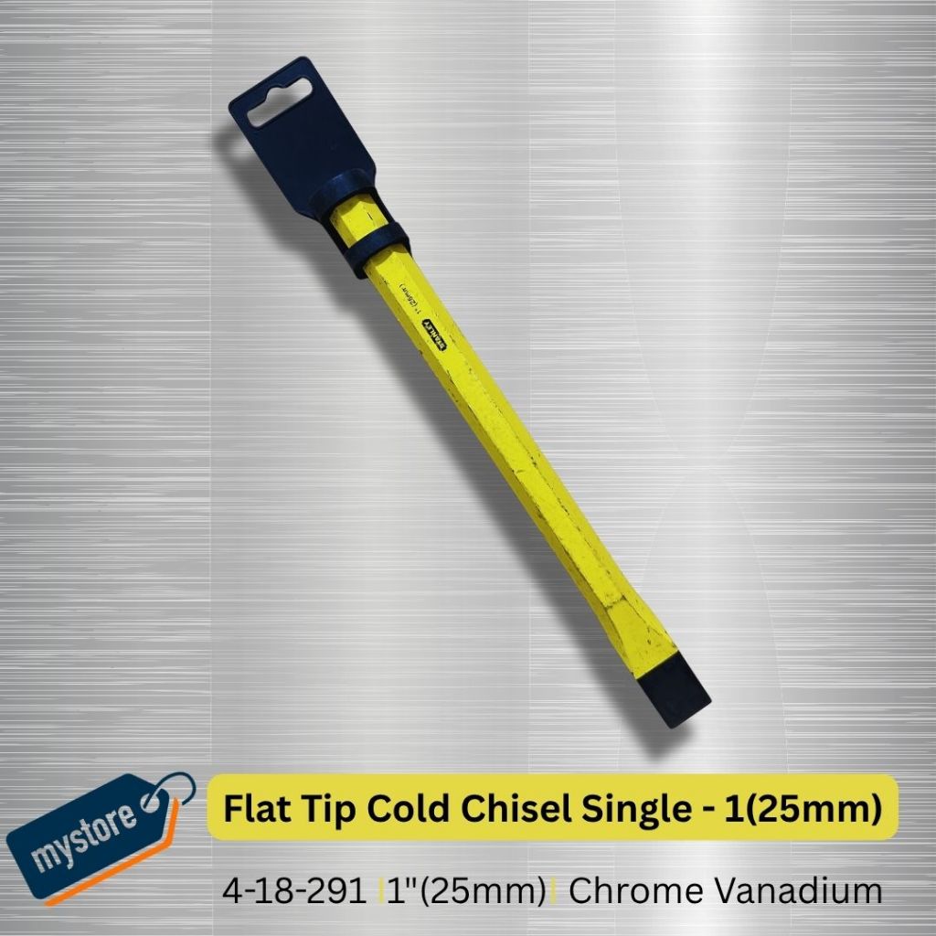 Flat Tip Cold Chisel Single - 1(25mm)/4-18-291 | Shopee Philippines