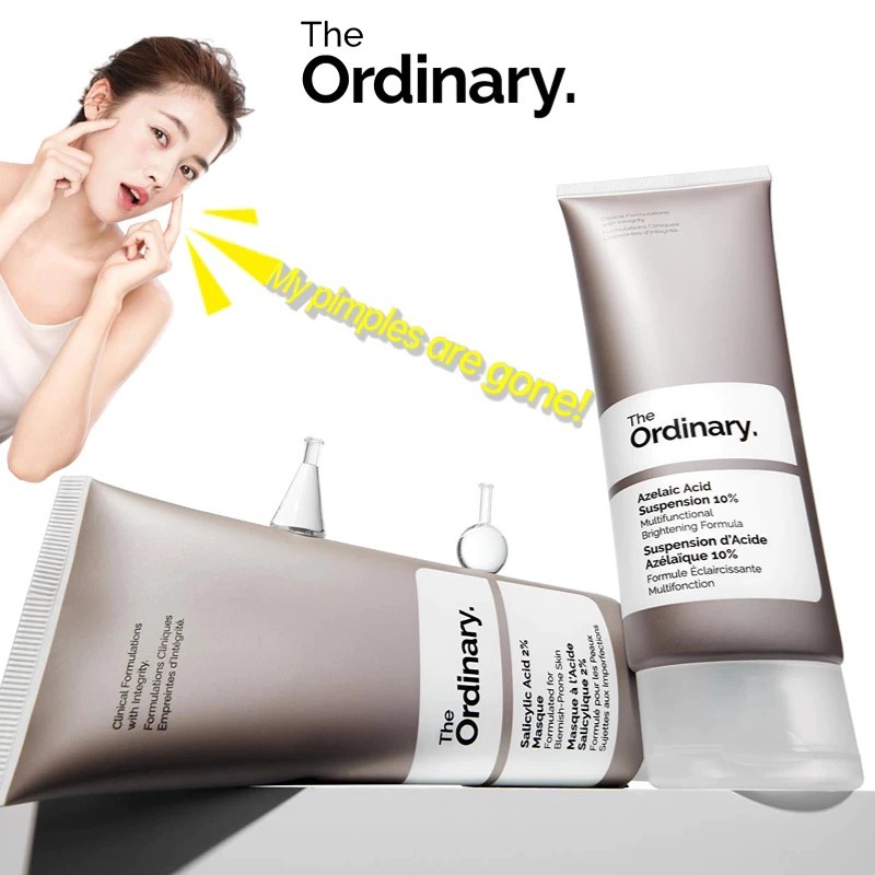 The Ordinary Azelaic Acid Suspension 10% Acne Dark Spot Whiteheads ...