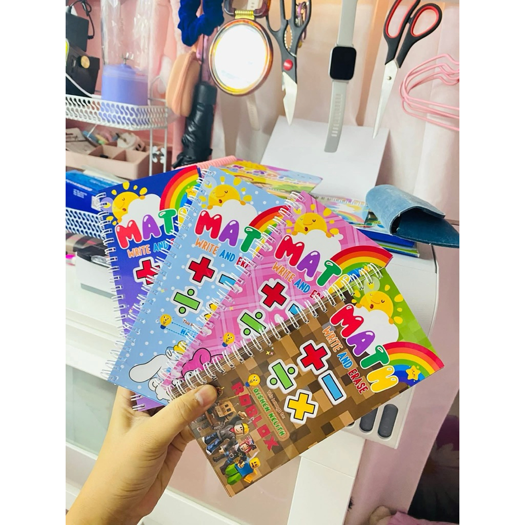 MATH TABLE SOLVE & ERASE LAMINATED | Shopee Philippines