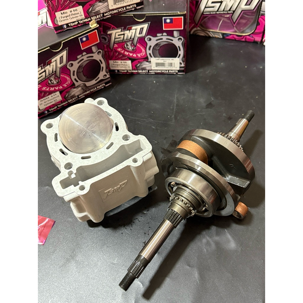 TTMRC CRANKSHAFT +12 and Chromebore Block kit 65mm LONG BLOCK for NMAX ...