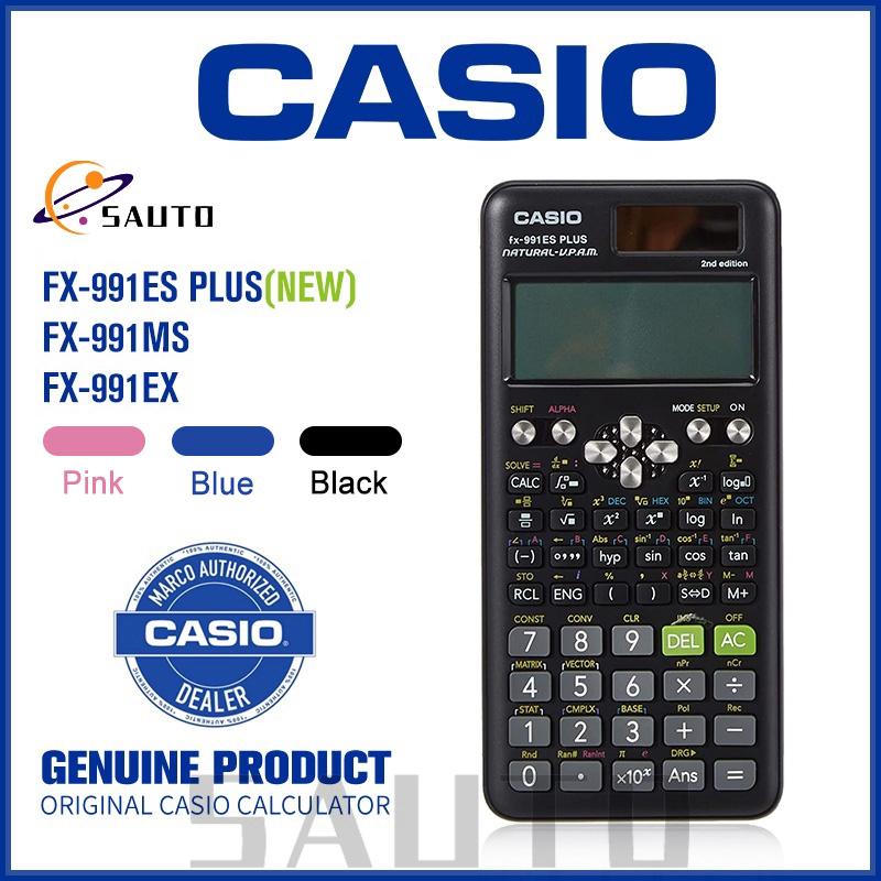 CASIO Scientific Calculator Fx-991ES plus Latest Generation Solar ...