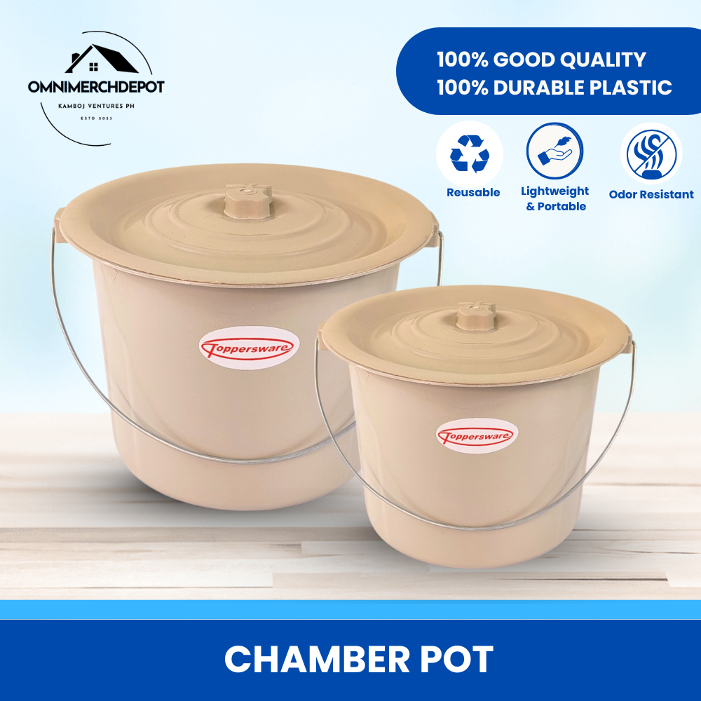 Arinola Mocha Chamber Pot Potty Potty Training Adult Bedside Toilet ...