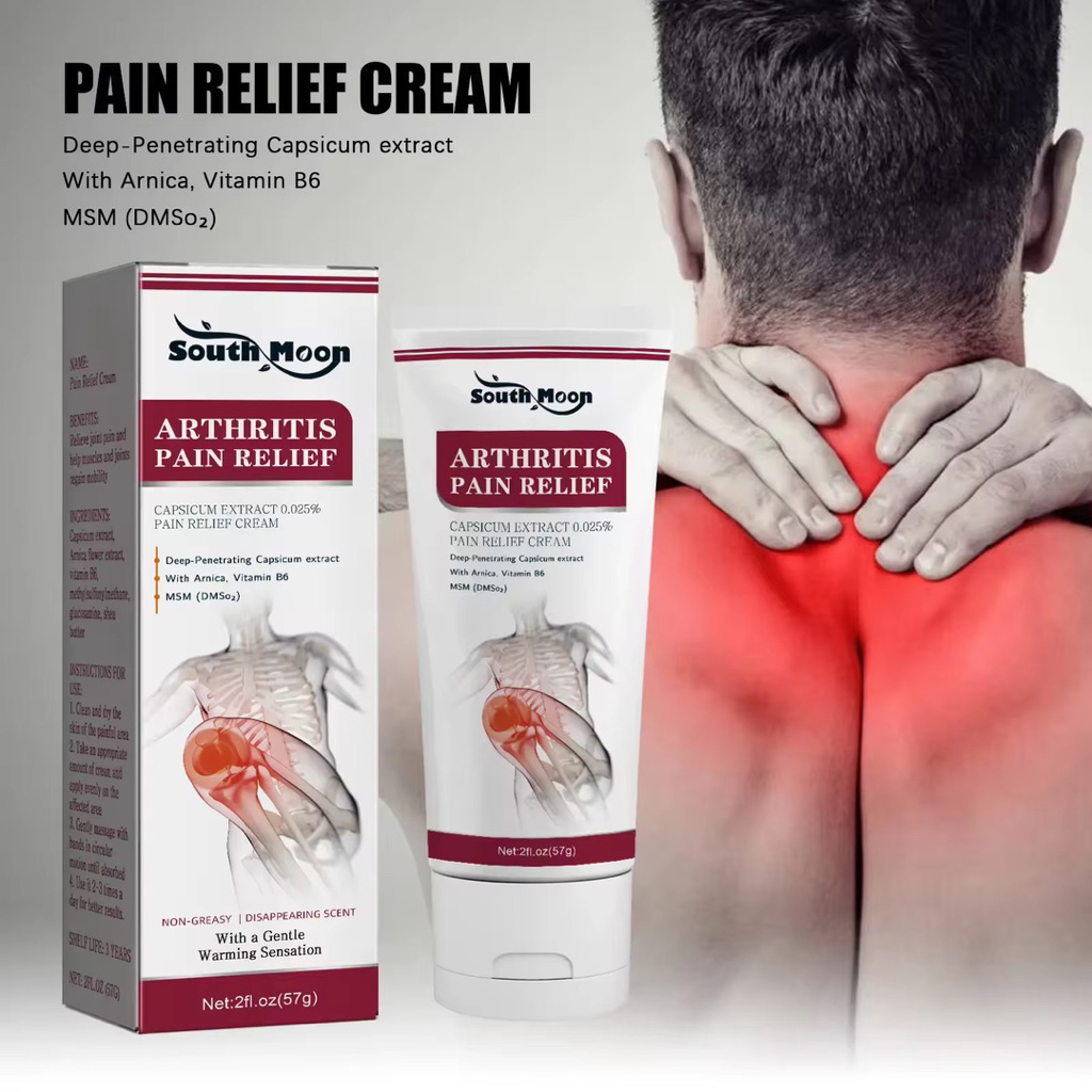 Arthritis Pain Relief Cream Knee Joint Muscle Period Body Pain Relief ...