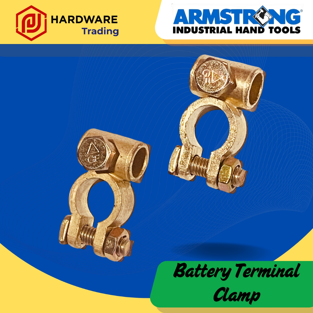 ARMSTRONG Battery Terminal Clamp ( 2pcs )- bfl | Shopee Philippines