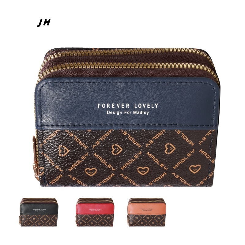 JH Thailand Korea Retro Leather Women Wallet Card Holder Coin Purse ...