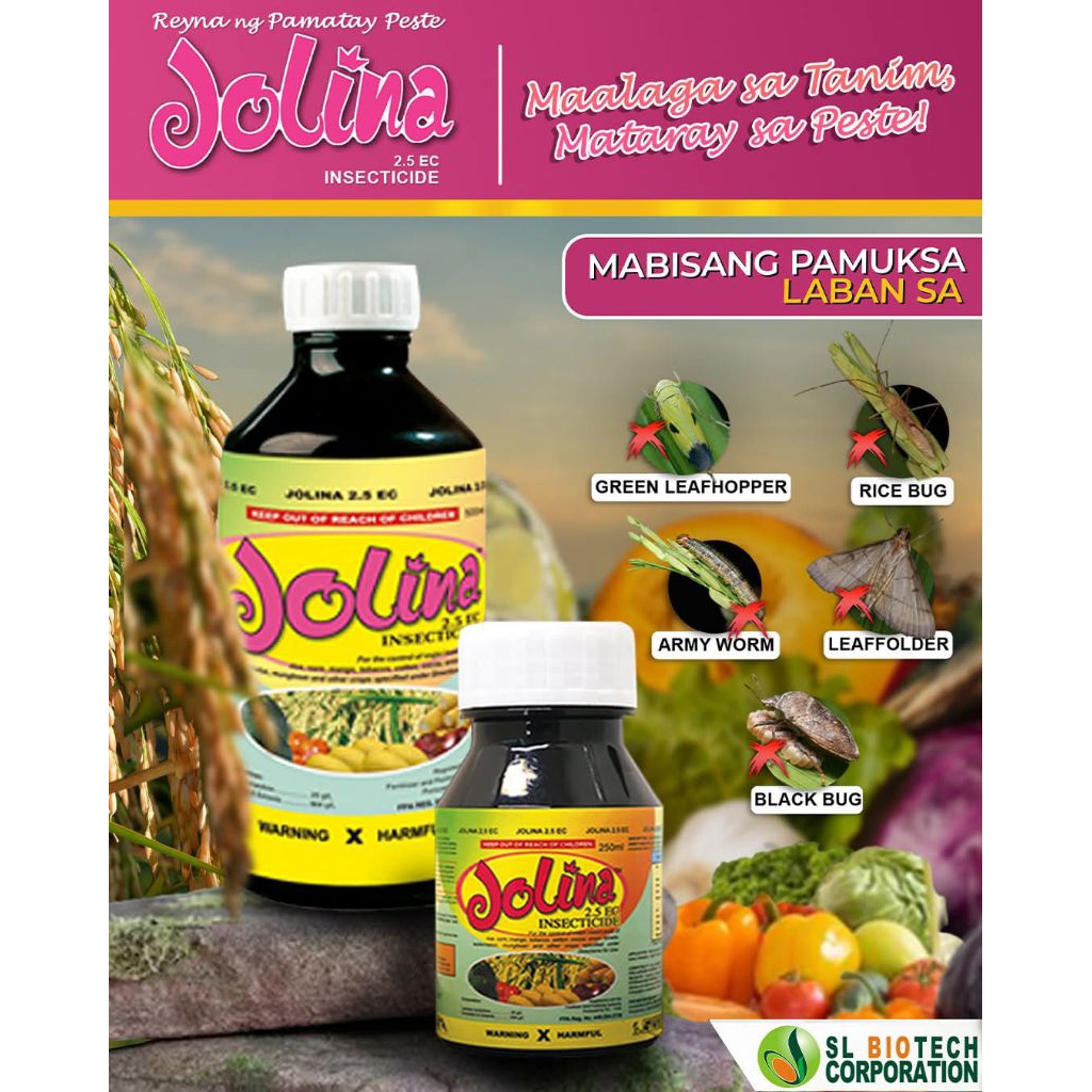 Jolina 2.5 EC Insecticide 1 Liter | Shopee Philippines