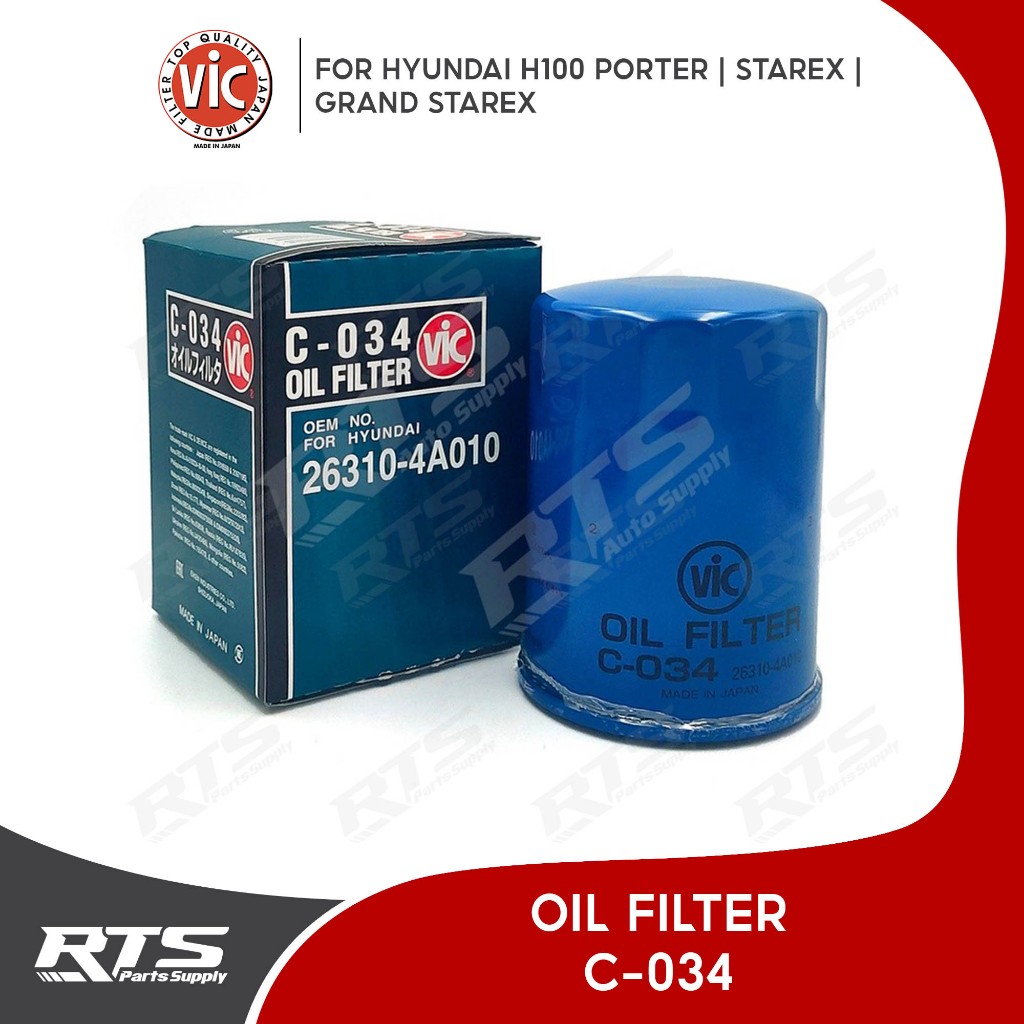 Vic Oil Filter Hyundai H100 Porter All / Starex / Grand Starex 2006 ...