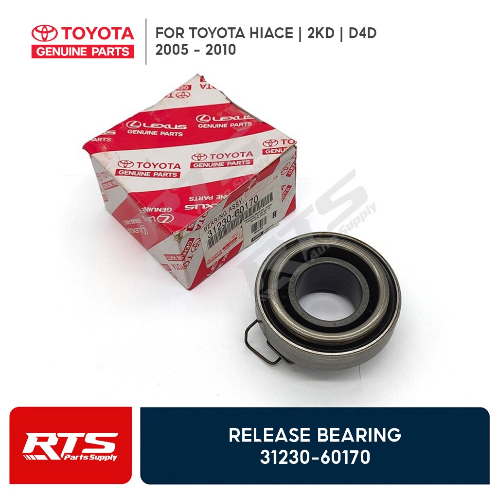 Toyota Genuine Clutch Release Bearing Toyota Hiace 2005 - 2015 / 2.5 ...