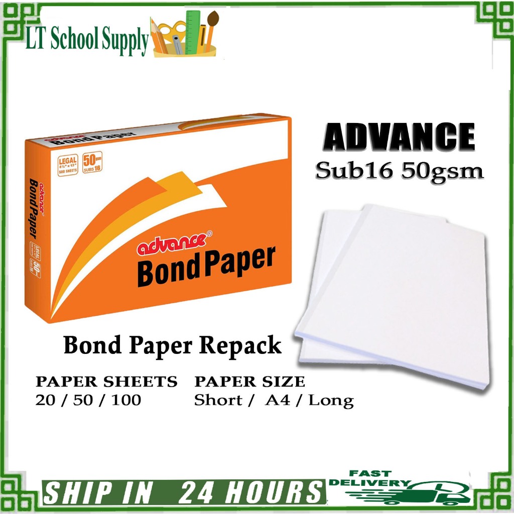 long bond paper - Best Prices and Online Promos - Jun 2026 | Shopee ...