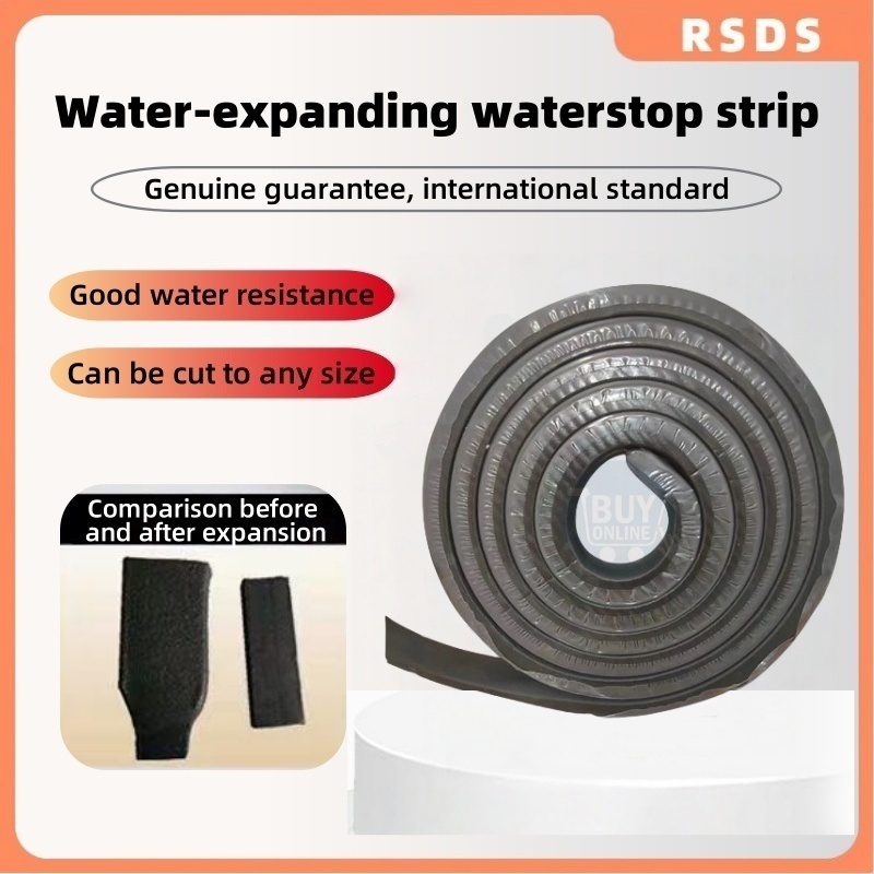 25M Bentonite Swellable High quality Rubber Waterstop Expandable ...