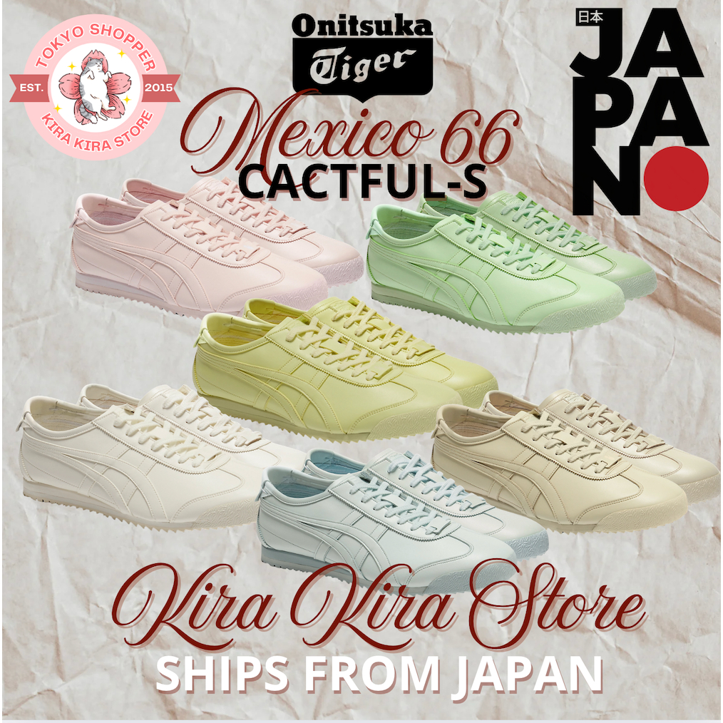 Japan Direct Onitsuka Tiger Mexico 66 Cactful-S Unisex Sneakers Pastel ...