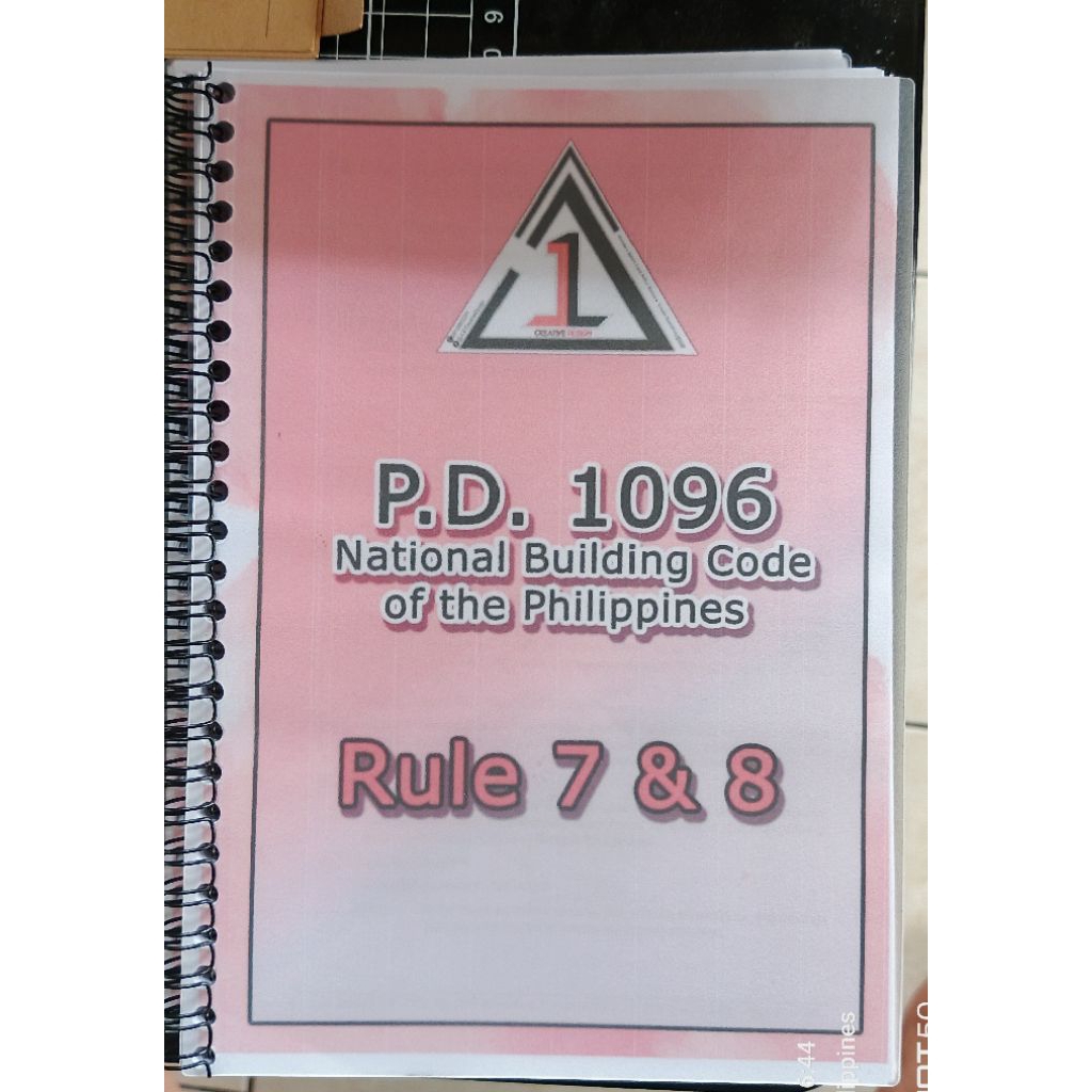 PD 1096 Rule 7 & 8 notebook/a5 size | Shopee Philippines