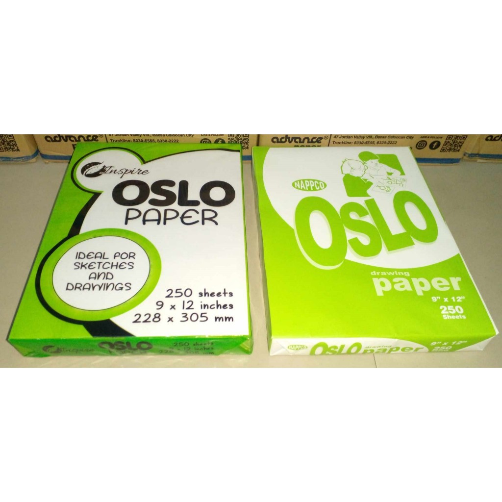 OSLO PAPER REAM 250 SHEETS | Shopee Philippines