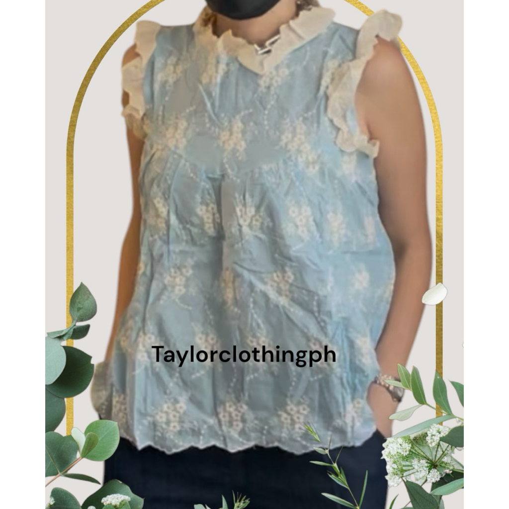 Taylor Clothing Blossom Eyelet | Shopee Philippines