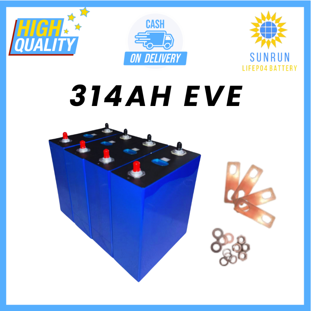 BRAND NEW 314ah EVE Readable QR Prismatic Lithium Ion Rechargeable ...