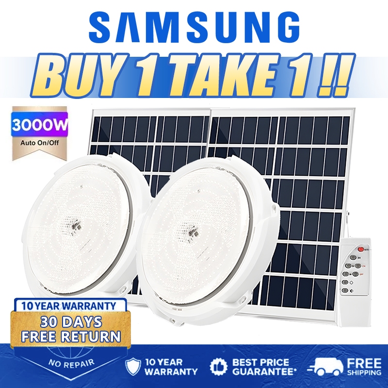 SAMSUNG Solar Ceiling Light Modern Solar Light Outdoor Solar Roof Light ...