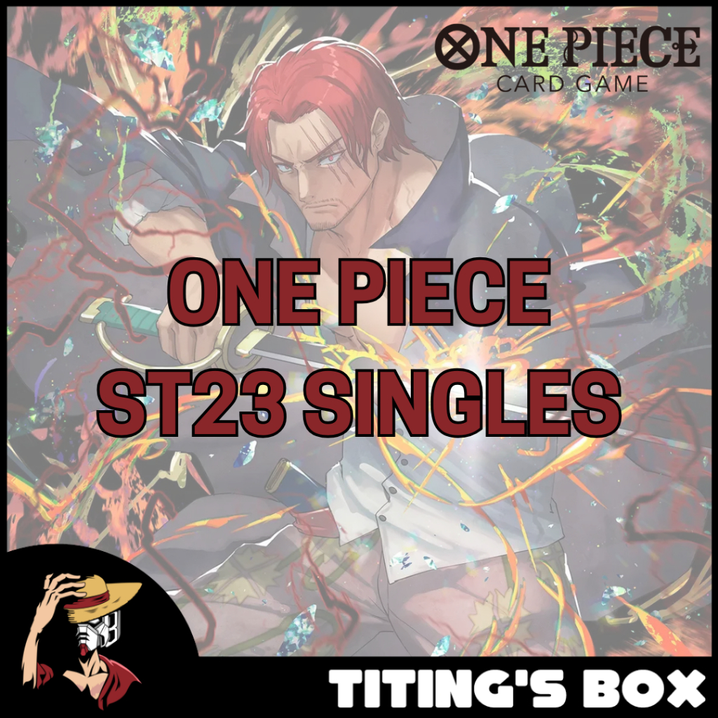 [JP] One Piece TCG ST23 Red Shanks Starter Deck Singles | Shopee ...