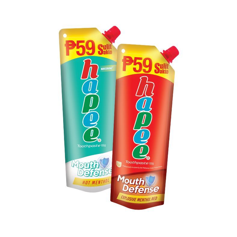 [Bundle of 2] Hapee Ecotube Explosive Menthol Red 150g and Hapee ...