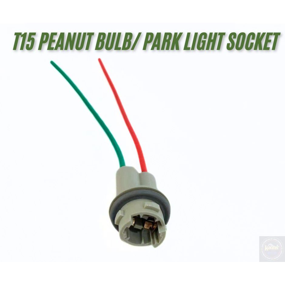 T15 PEANUT BULB/ PARK LIGHT SOCKET | Shopee Philippines