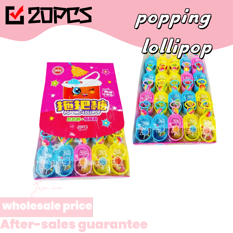 COD 20 pcs toy popping lollipop candies wholesale candy for kids sari ...